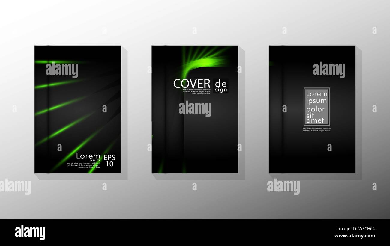 Vector collection of book cover backgrounds. eps 10 vector design ...