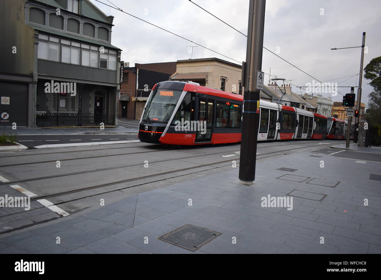Sydney light rail tram hi-res stock photography and images - Alamy