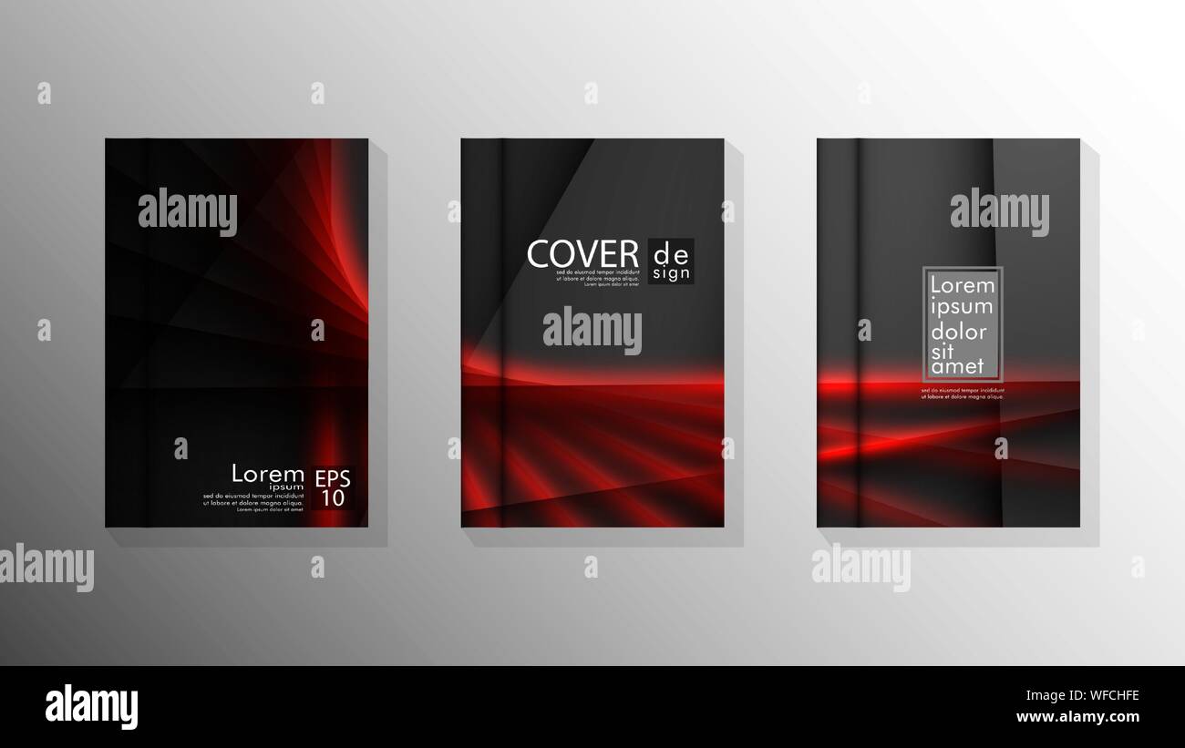 Vector collection of book cover backgrounds. eps 10 vector design ...