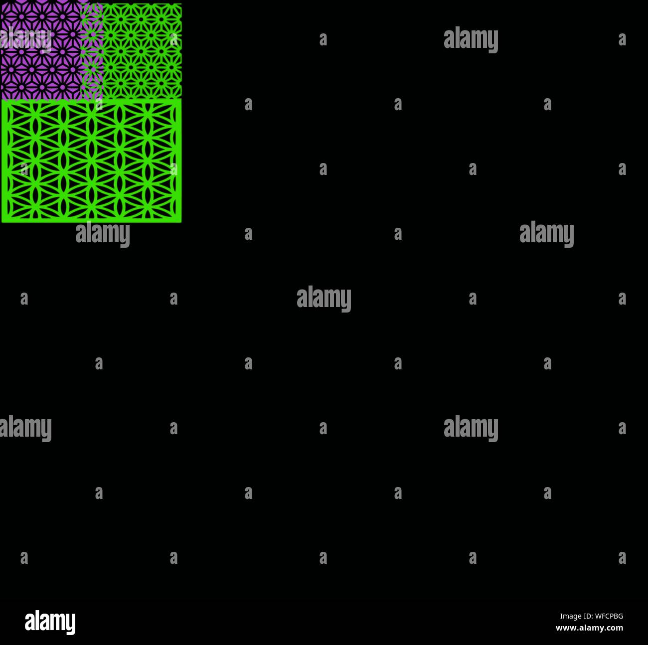 Simple tile pattern design Cut Out Stock Images & Pictures - Alamy