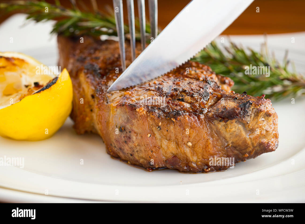 Steak fork hi-res stock photography and images - Alamy