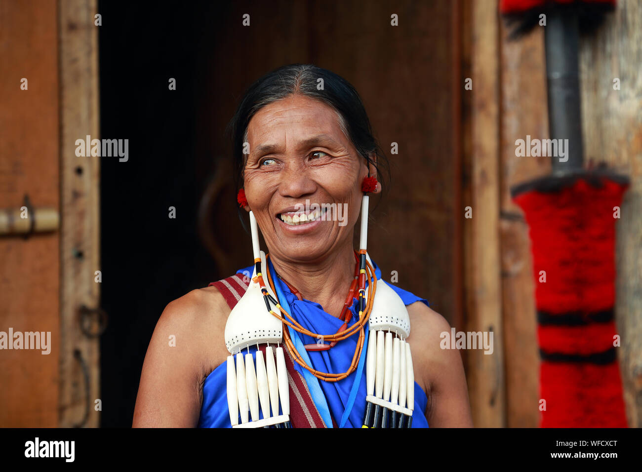 Naga tribal hut kohima nagaland hi-res stock photography and images - Alamy