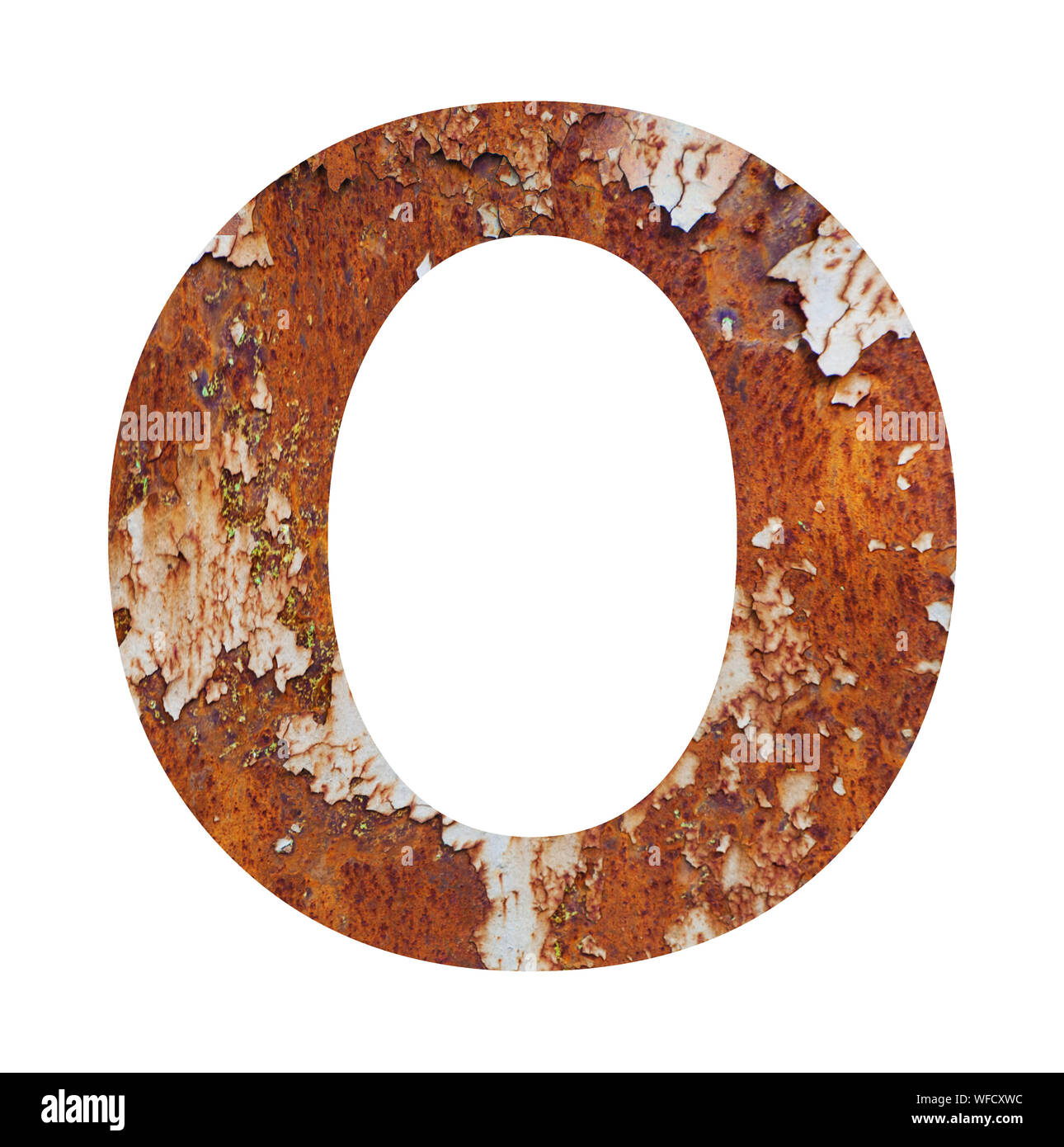 Letter O Metal High Resolution Stock Photography and Images - Alamy