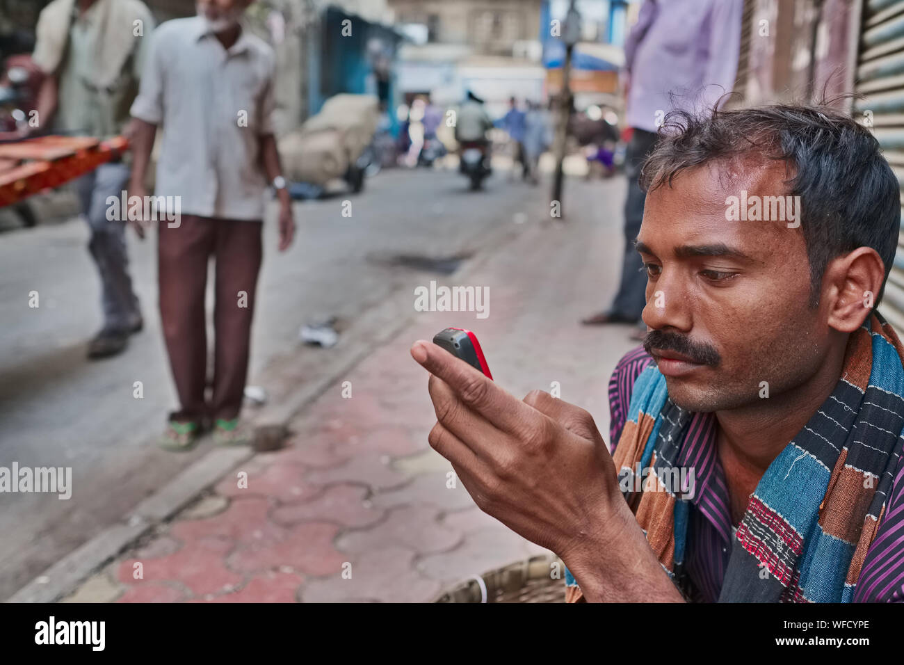 Squatting scene hi-res stock photography and images - Alamy