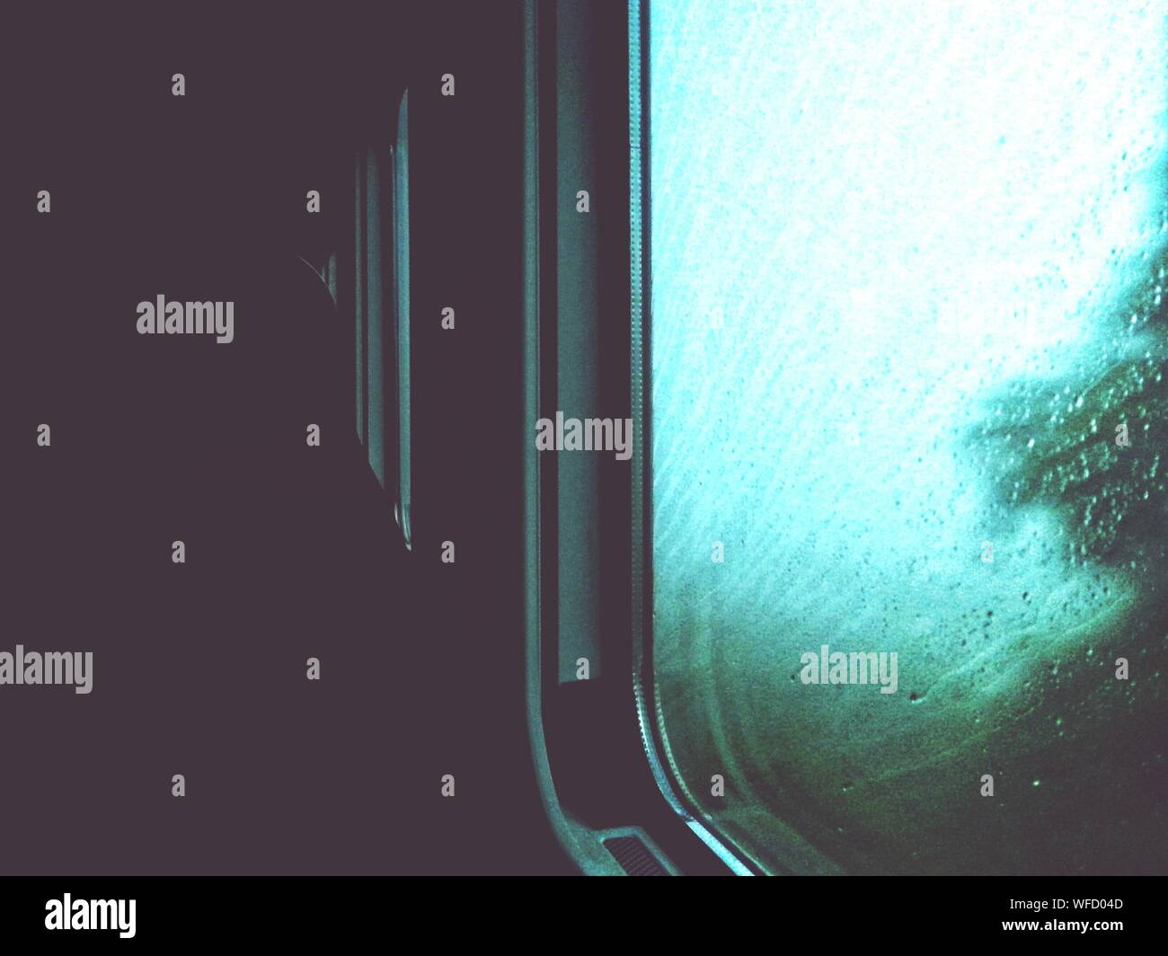 Train rain window hi-res stock photography and images - Alamy