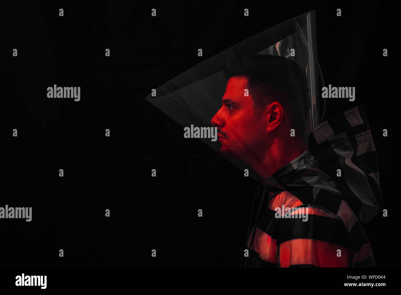 Black man profile hi-res stock photography and images - Alamy