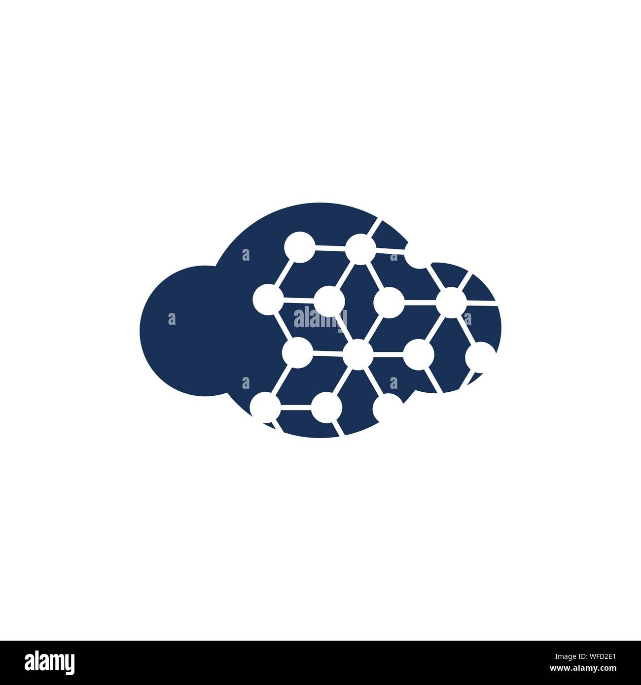 Cloud Logo design template Stock Vector Image & Art - Alamy
