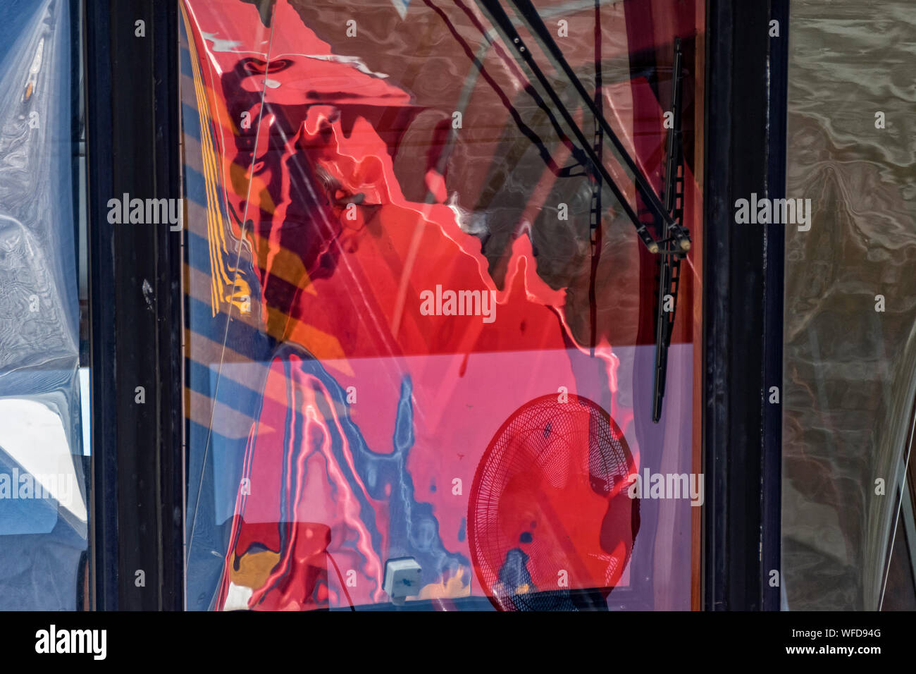 Multi colored glass building exterior hi-res stock photography and ...