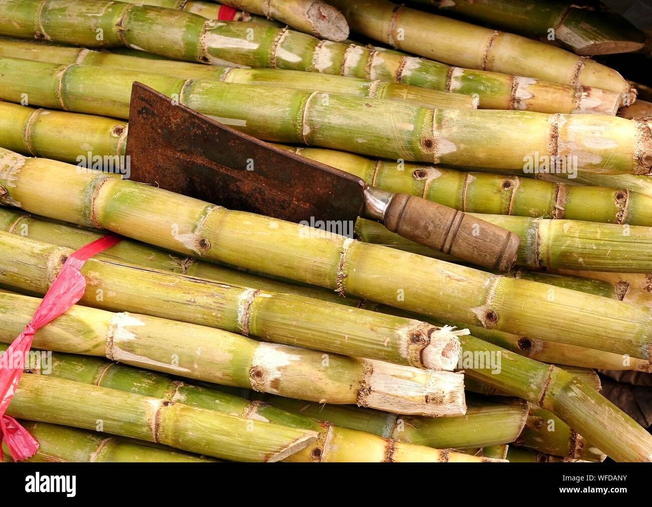 Sugar cane bundle hi-res stock photography and images - Alamy
