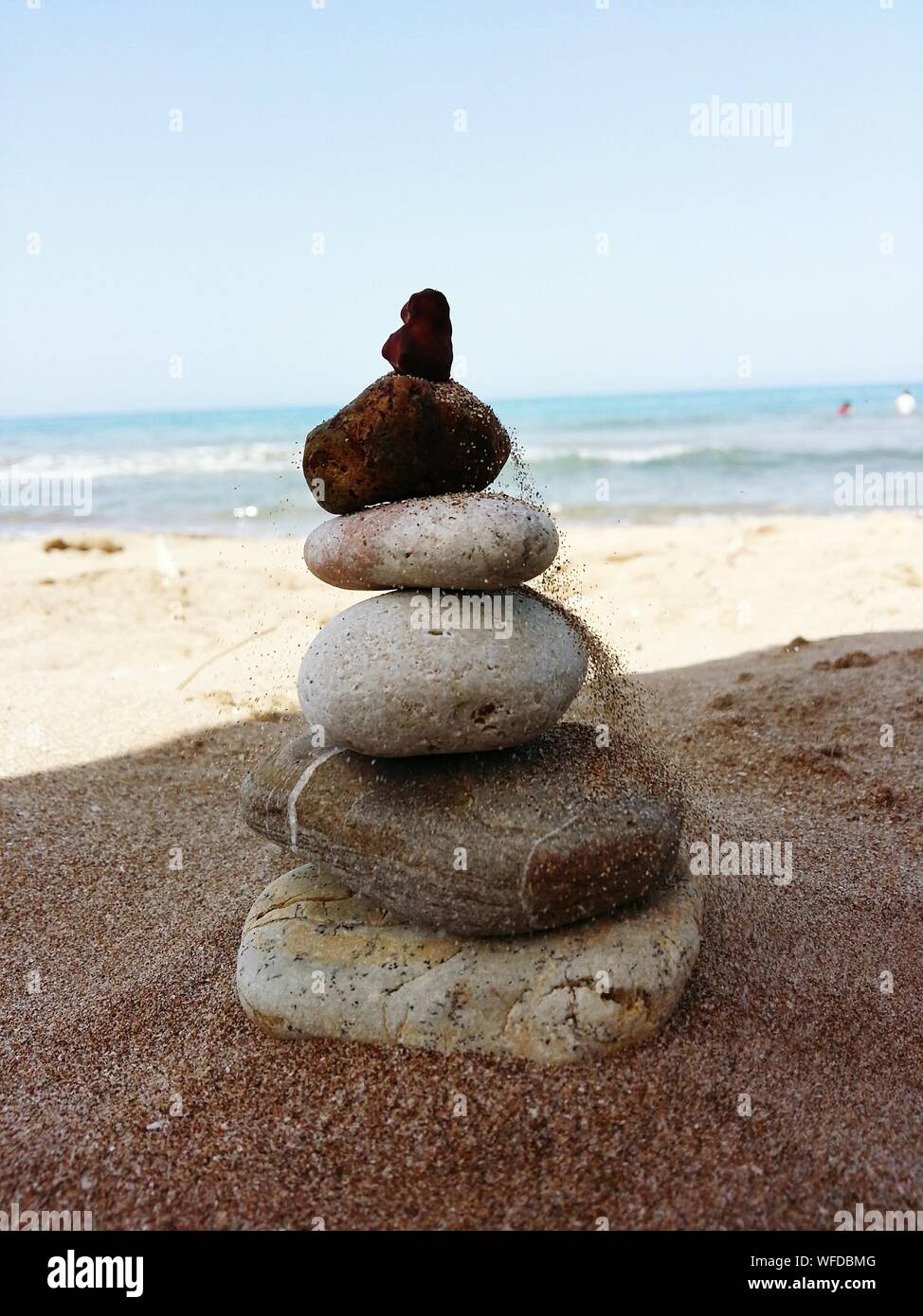 Stacked Up Pebbles High Resolution Stock Photography and Images - Alamy