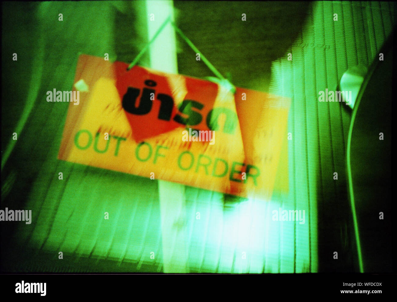 Out of service sign hi-res stock photography and images - Alamy