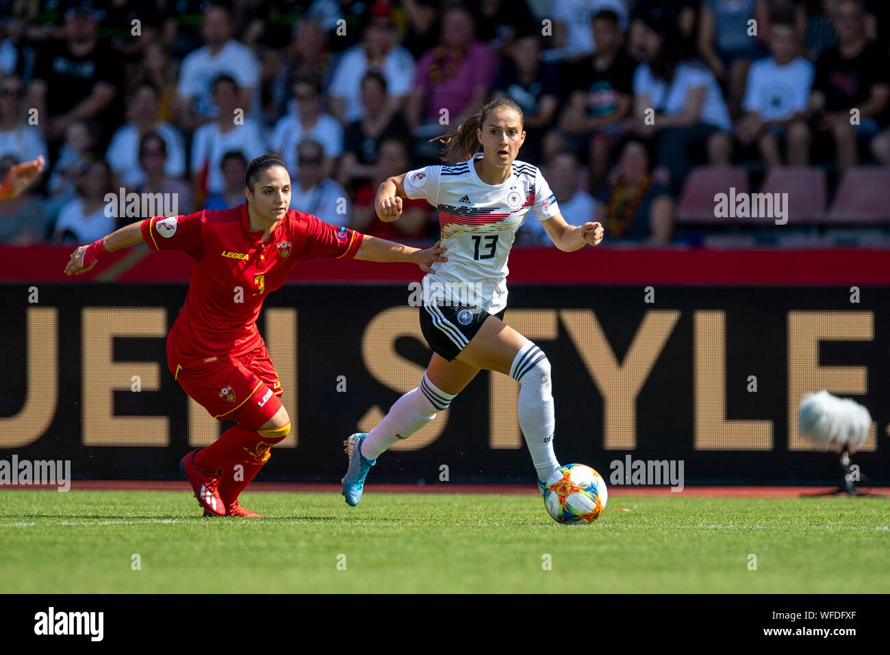Kassel, Germany. 31st Aug, 2019. Football, women: European Championship ...
