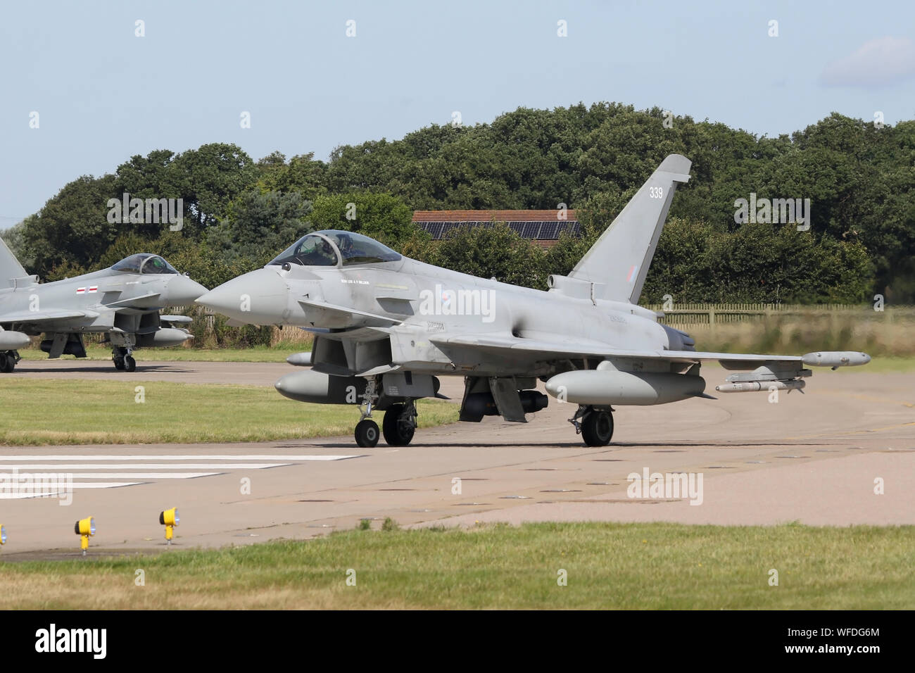 Raf typhoon runway raf coningsby hi-res stock photography and images ...