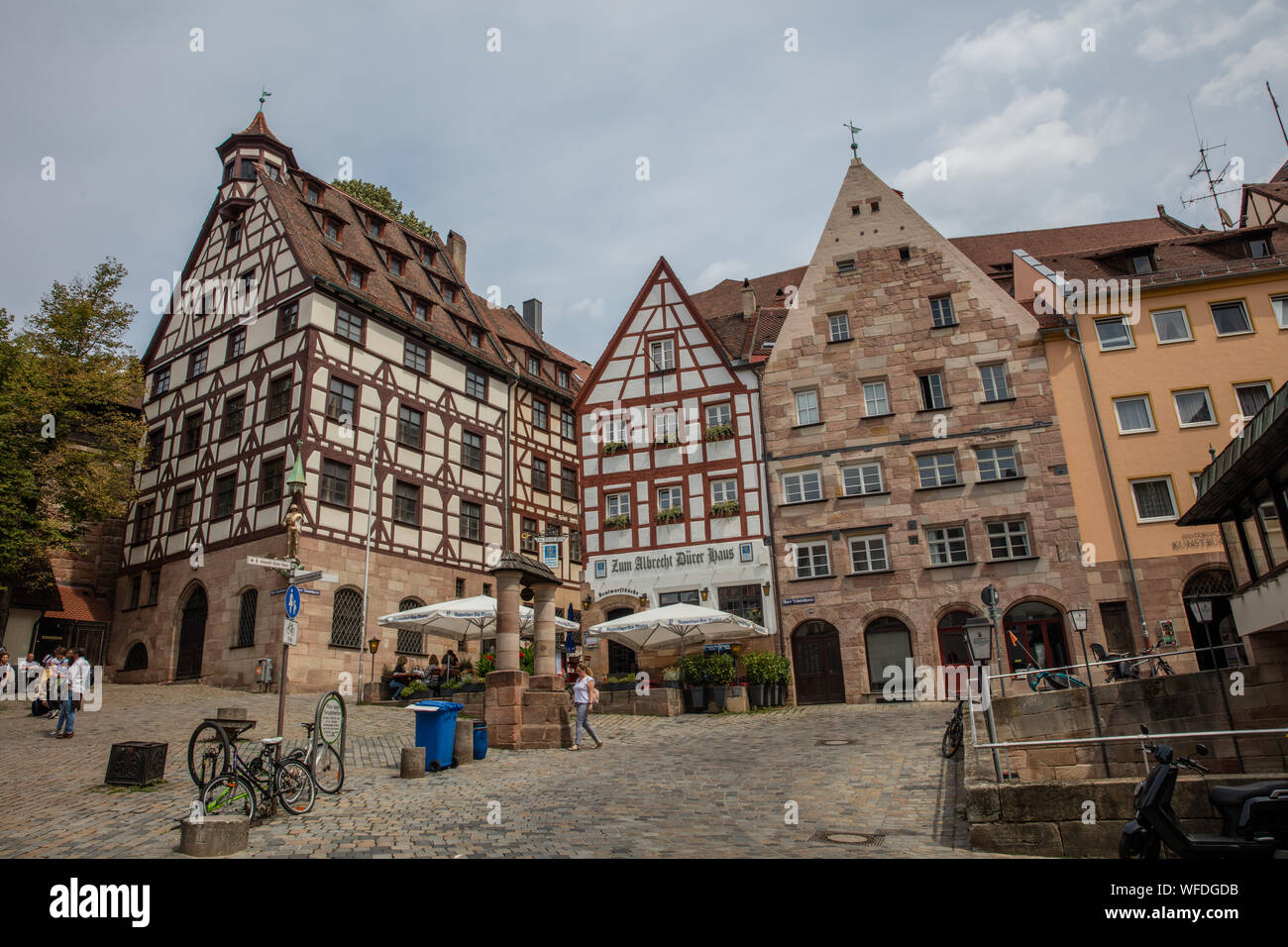 City centre of Nuremberg, Germany Stock Photo - Alamy