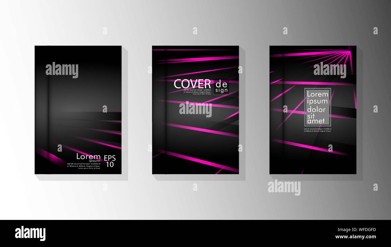 Vector collection of book cover backgrounds. eps 10 vector design ...