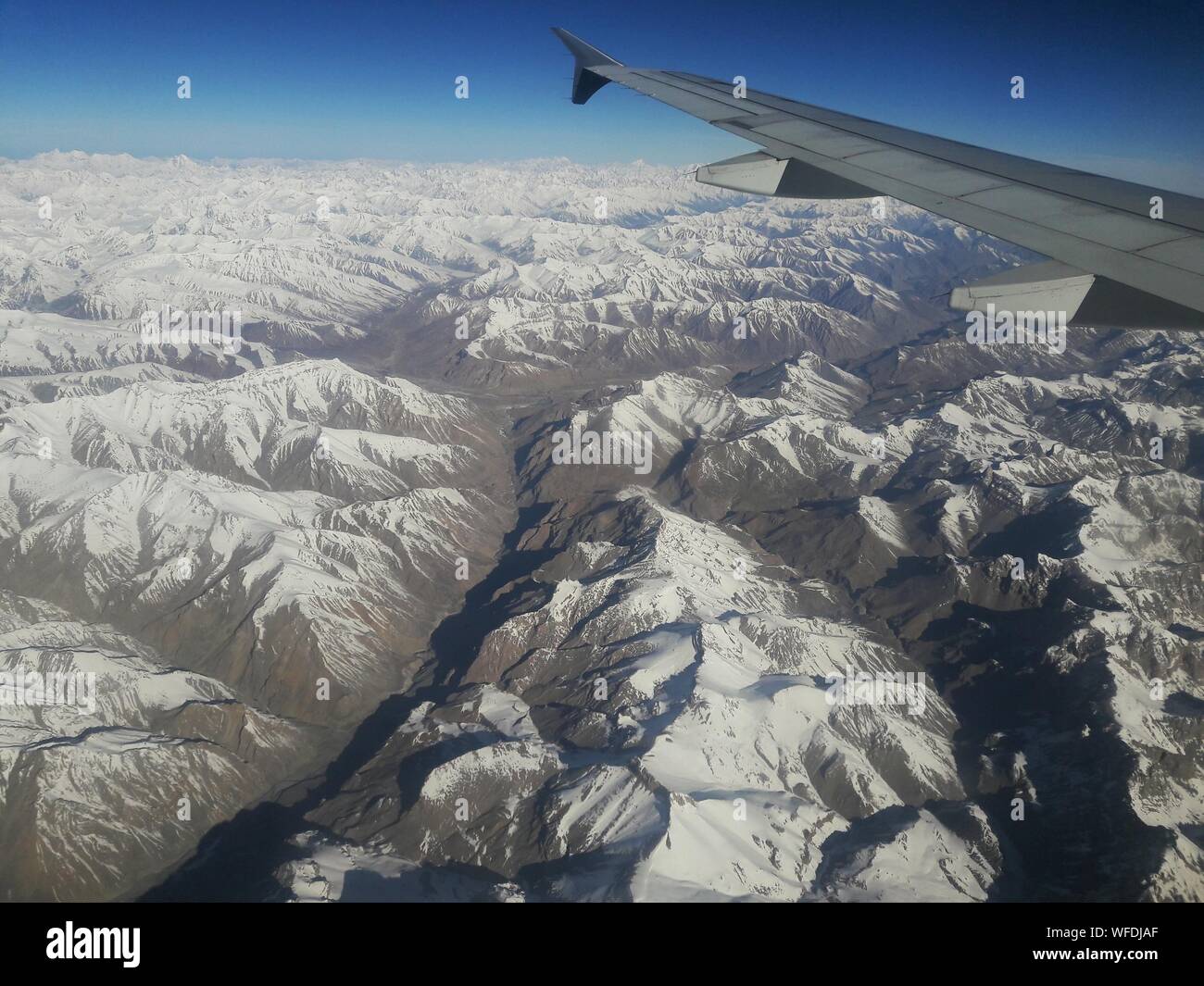 Aerial view himalayas High Resolution Stock Photography and Images - Alamy