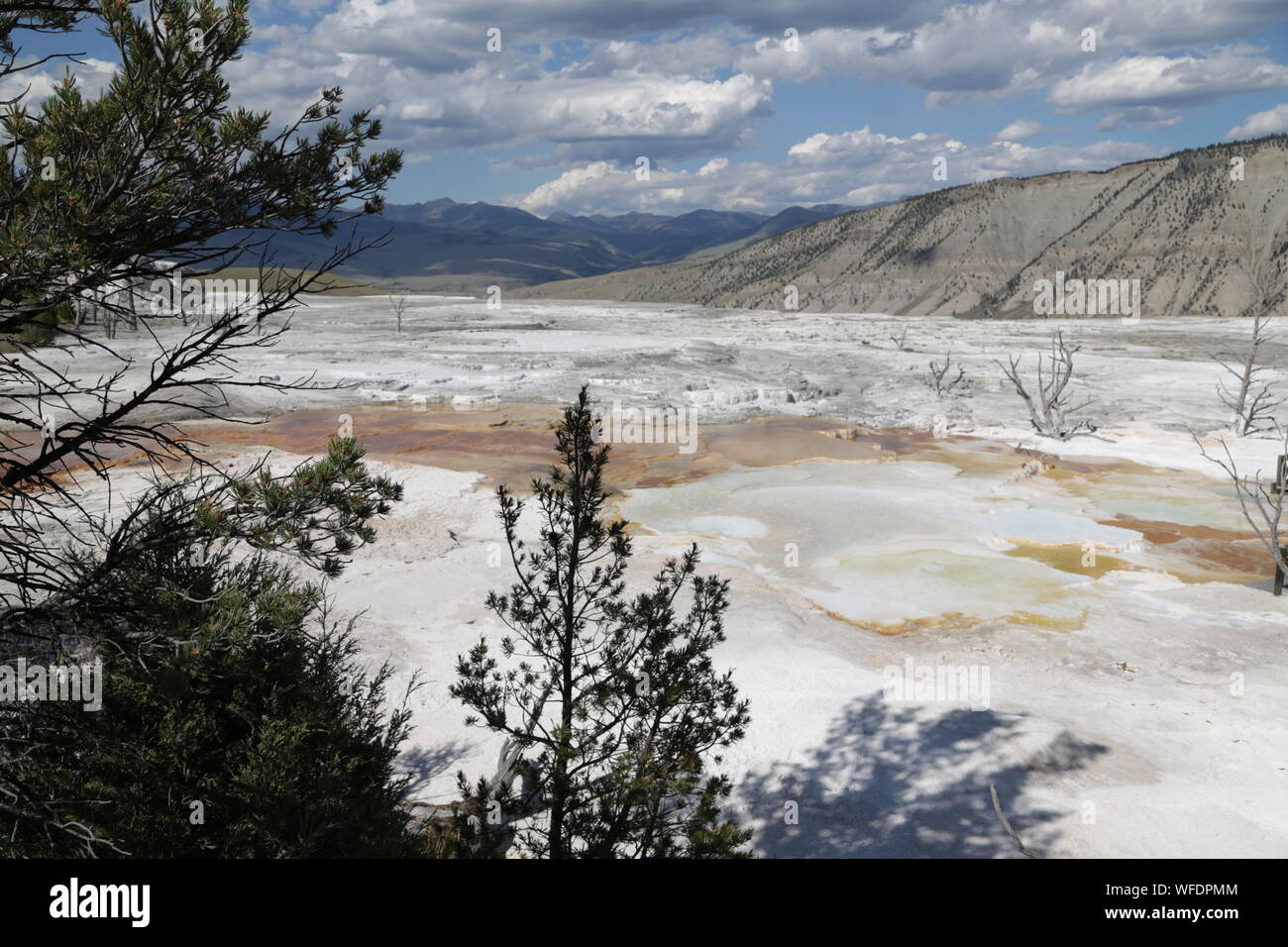 in USA inside the yellowstone national park the brauty of amazing ...