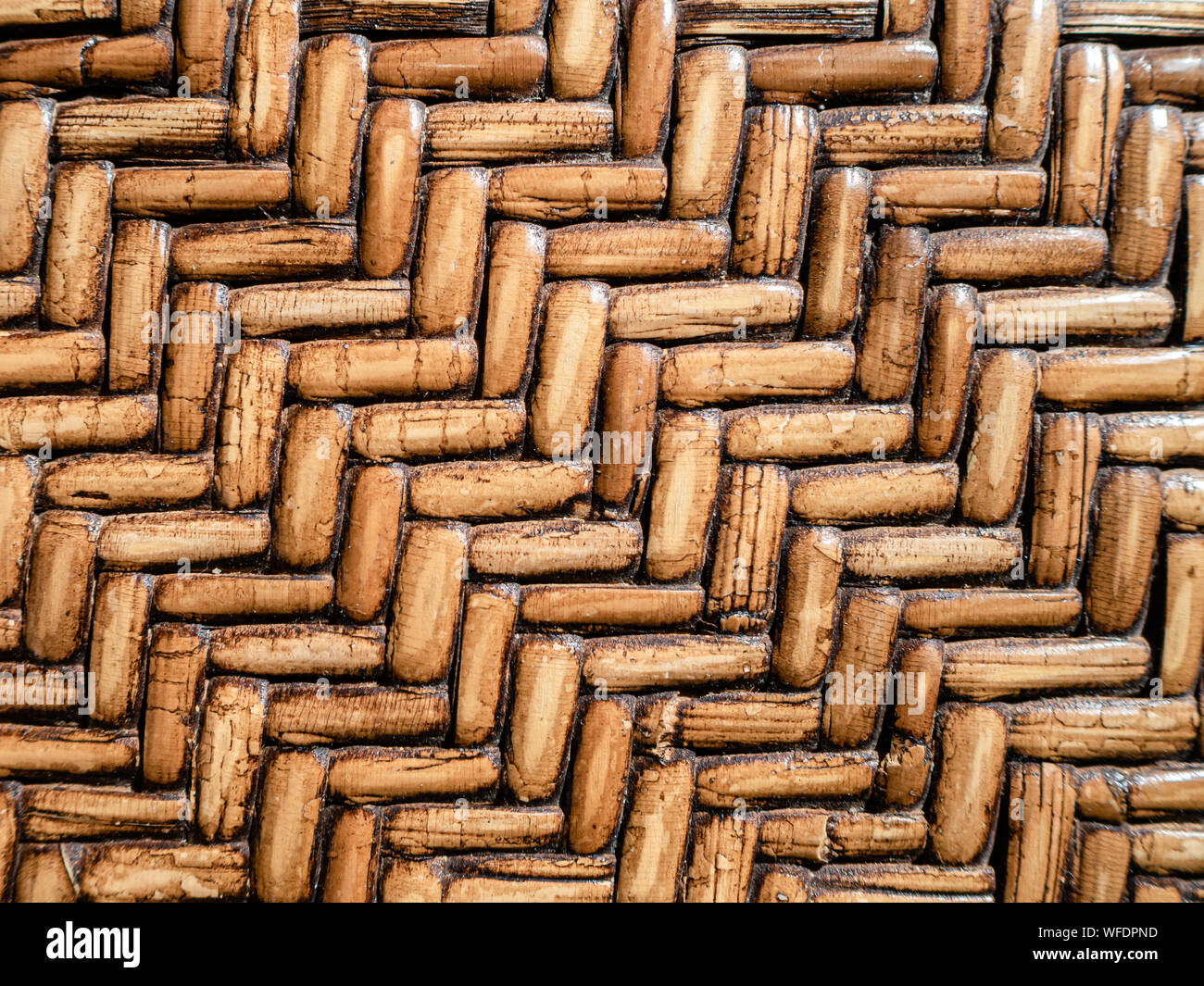 Rattan bamboo texture hi-res stock photography and images - Alamy