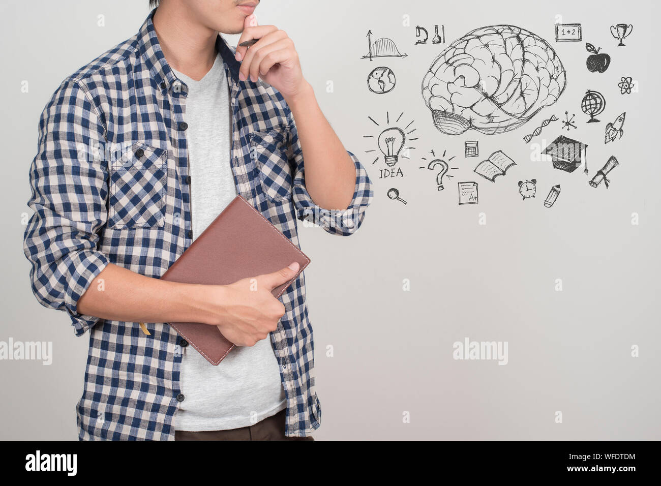 Person Thinking Symbols High Resolution Stock Photography and Images ...
