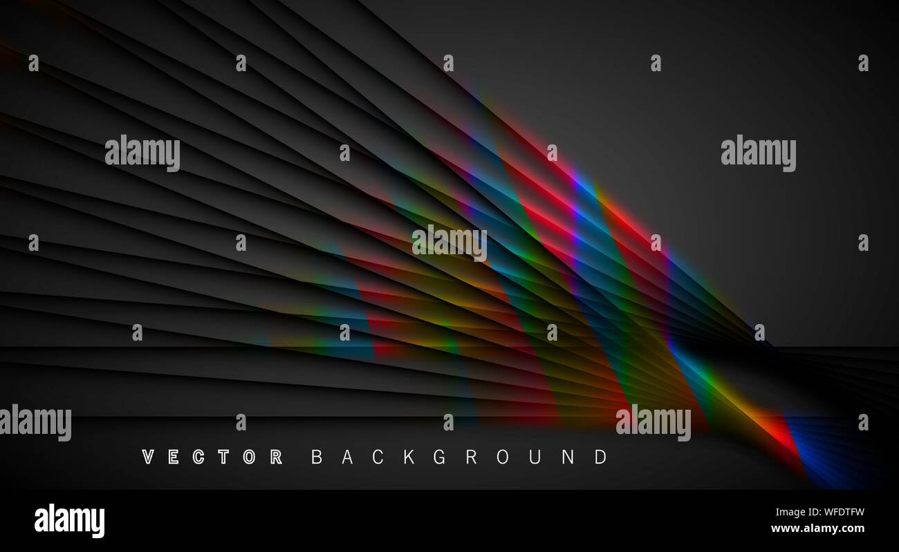 Set a banner background for your design. shadow of a light line ...