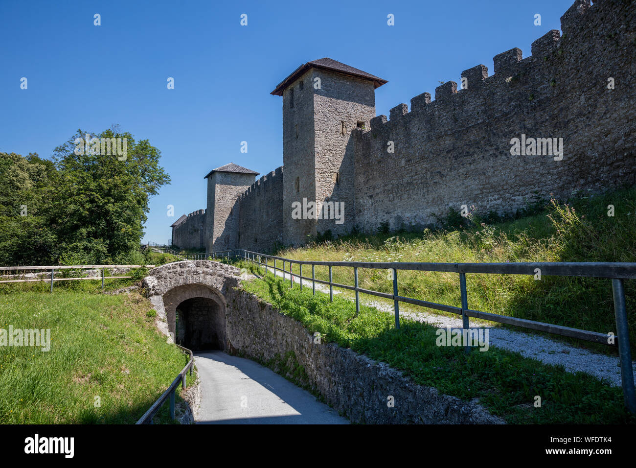 Fortress in Salzburg, Austria Stock Photo - Alamy