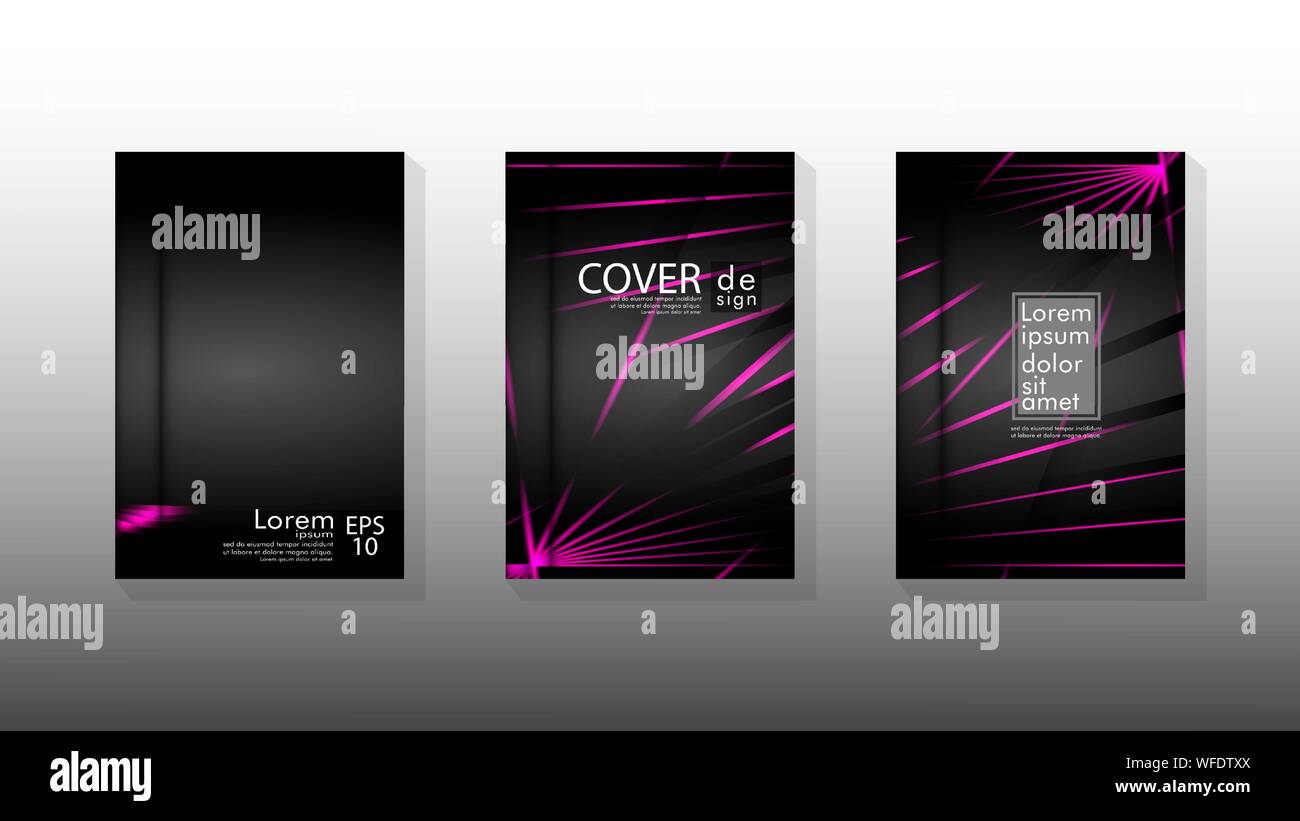 Vector collection of book cover backgrounds. eps 10 vector design ...