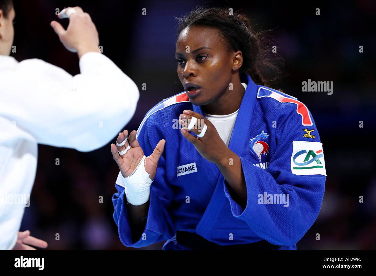 Nippon Budokan, Tokyo, Japan. 30th Aug, 2019. Madeleine Malonga (FRA ...