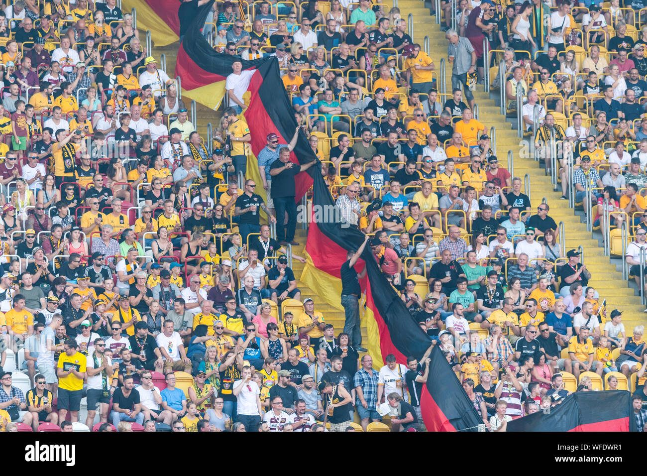 Dresden, Germany. 31st Aug, 2019. Soccer: 2nd Bundesliga, SG Dynamo ...