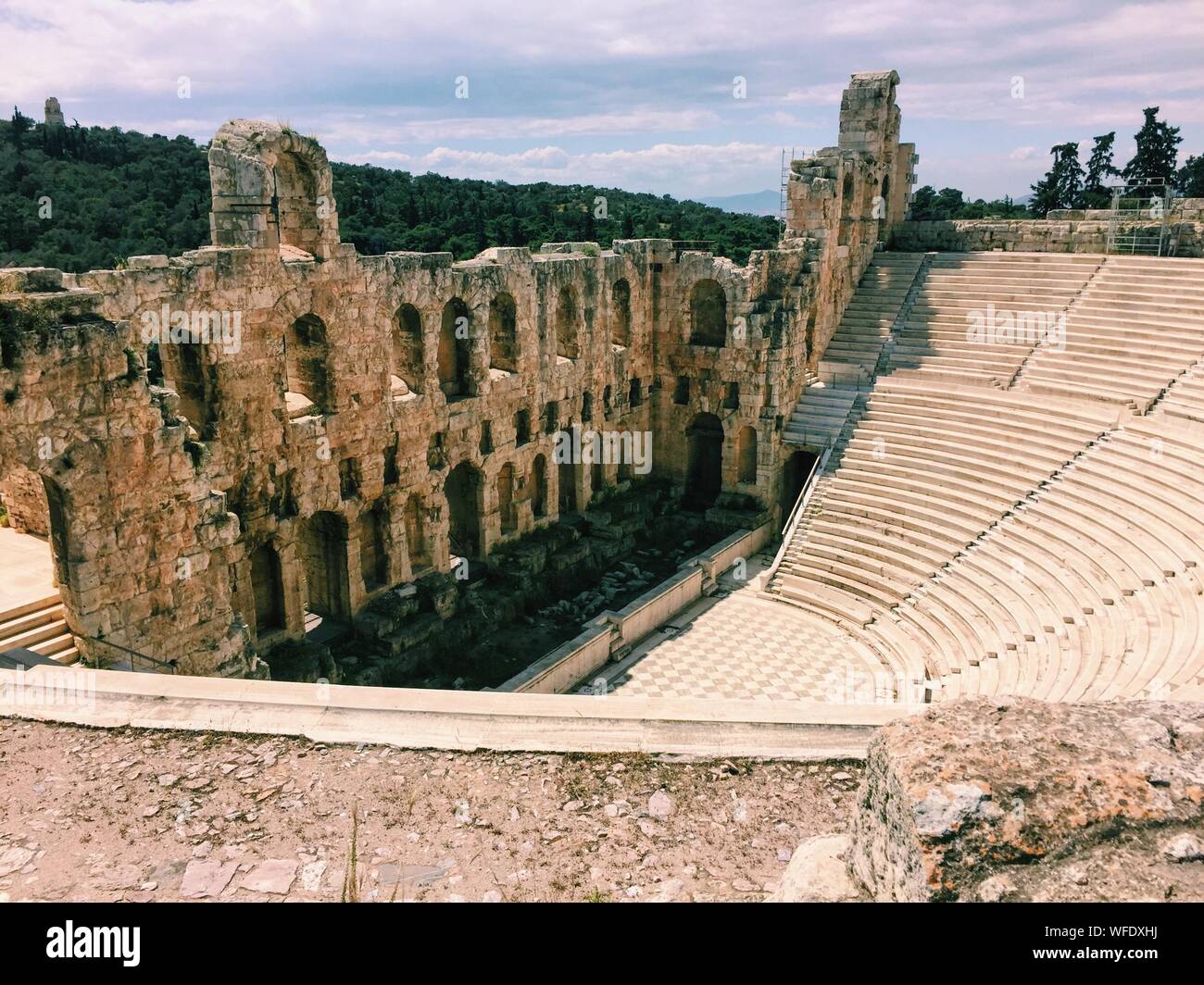 Architecture wall amphitheater steps hi-res stock photography and ...