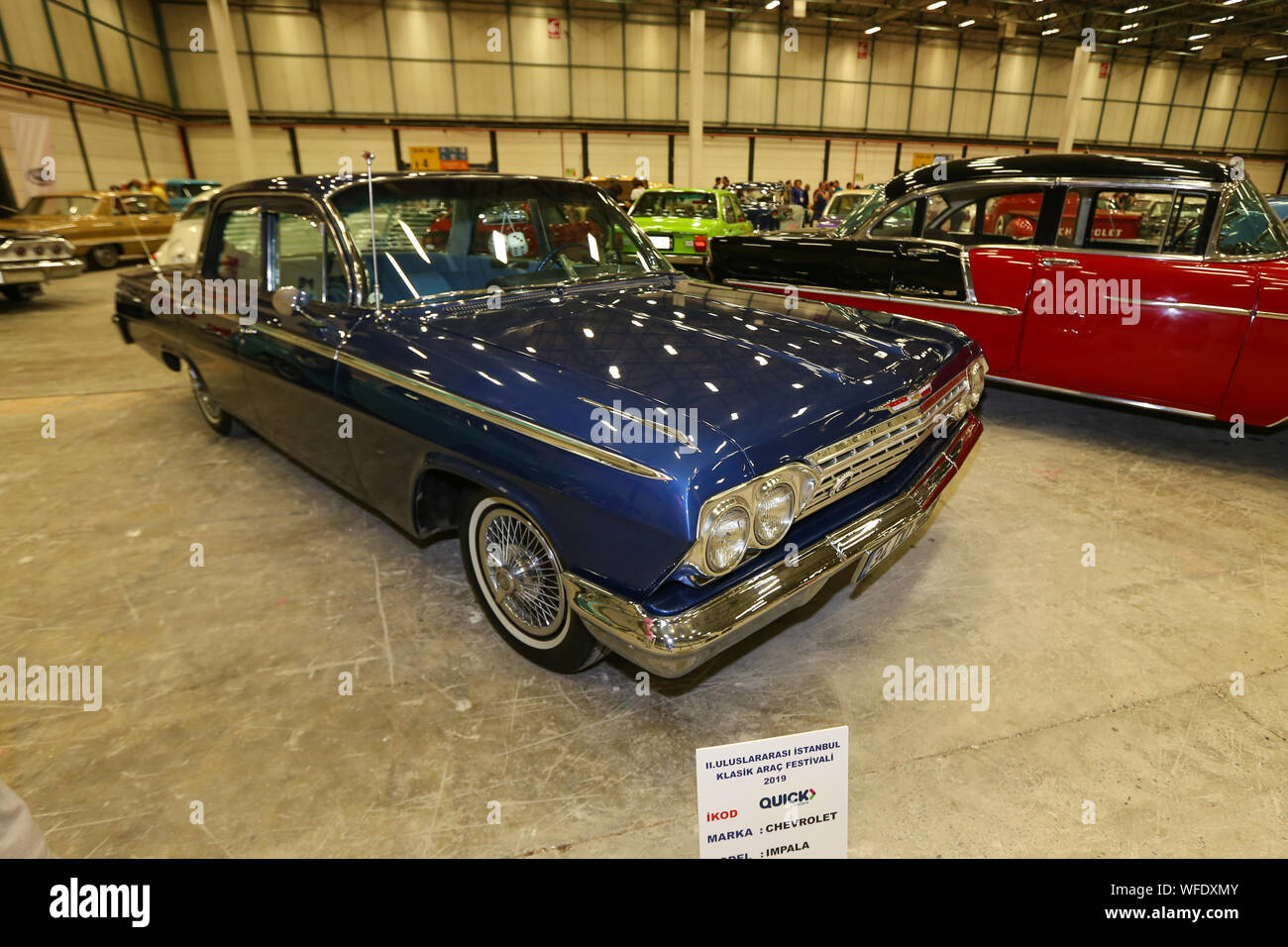 ISTANBUL, TURKEY - JUNE 29, 2019: Chevrolet Impala display at Istanbul ...