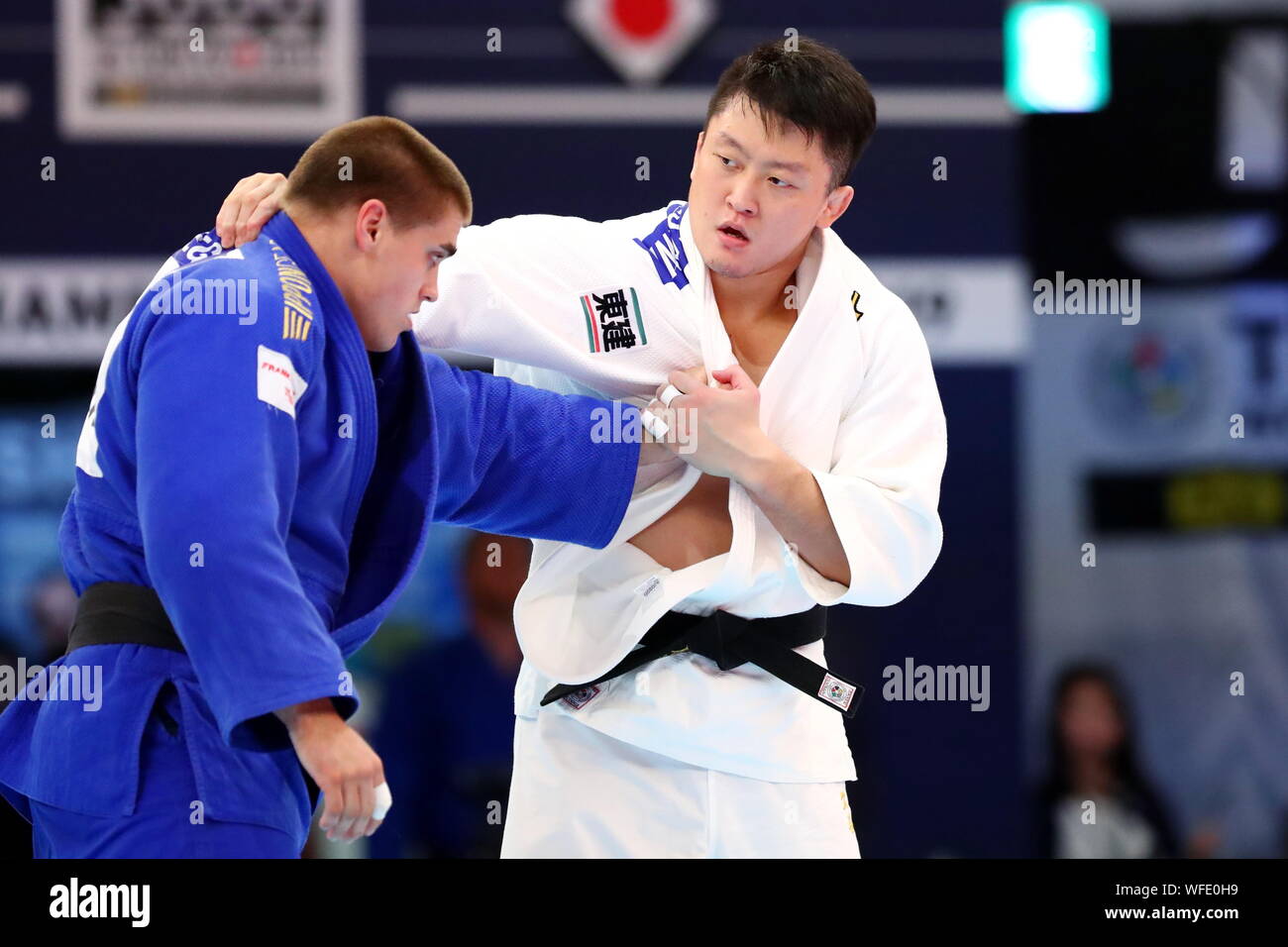 Nippon Budokan, Tokyo, Japan. 31st Aug, 2019. (L-R) Stephan Hegyi (AUT ...