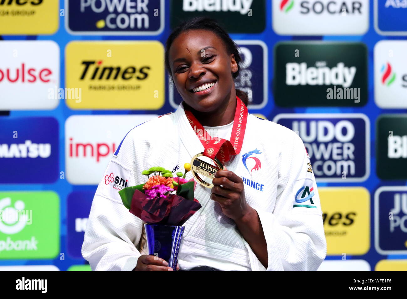 Madeleine Malonga (FRA), AUGUST 30, 2019 -Judo : World Judo ...