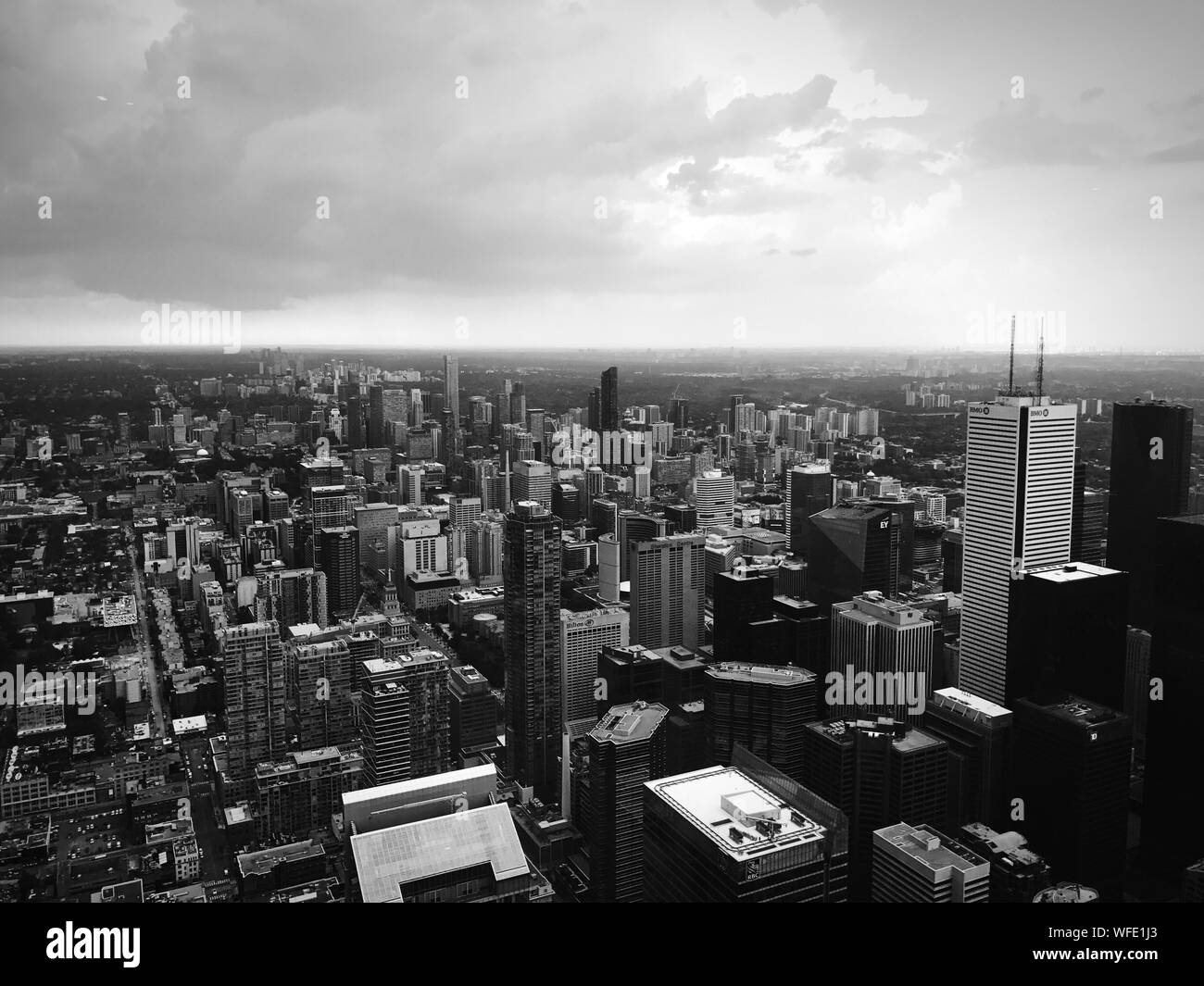 Toronto city life Black and White Stock Photos & Images - Alamy