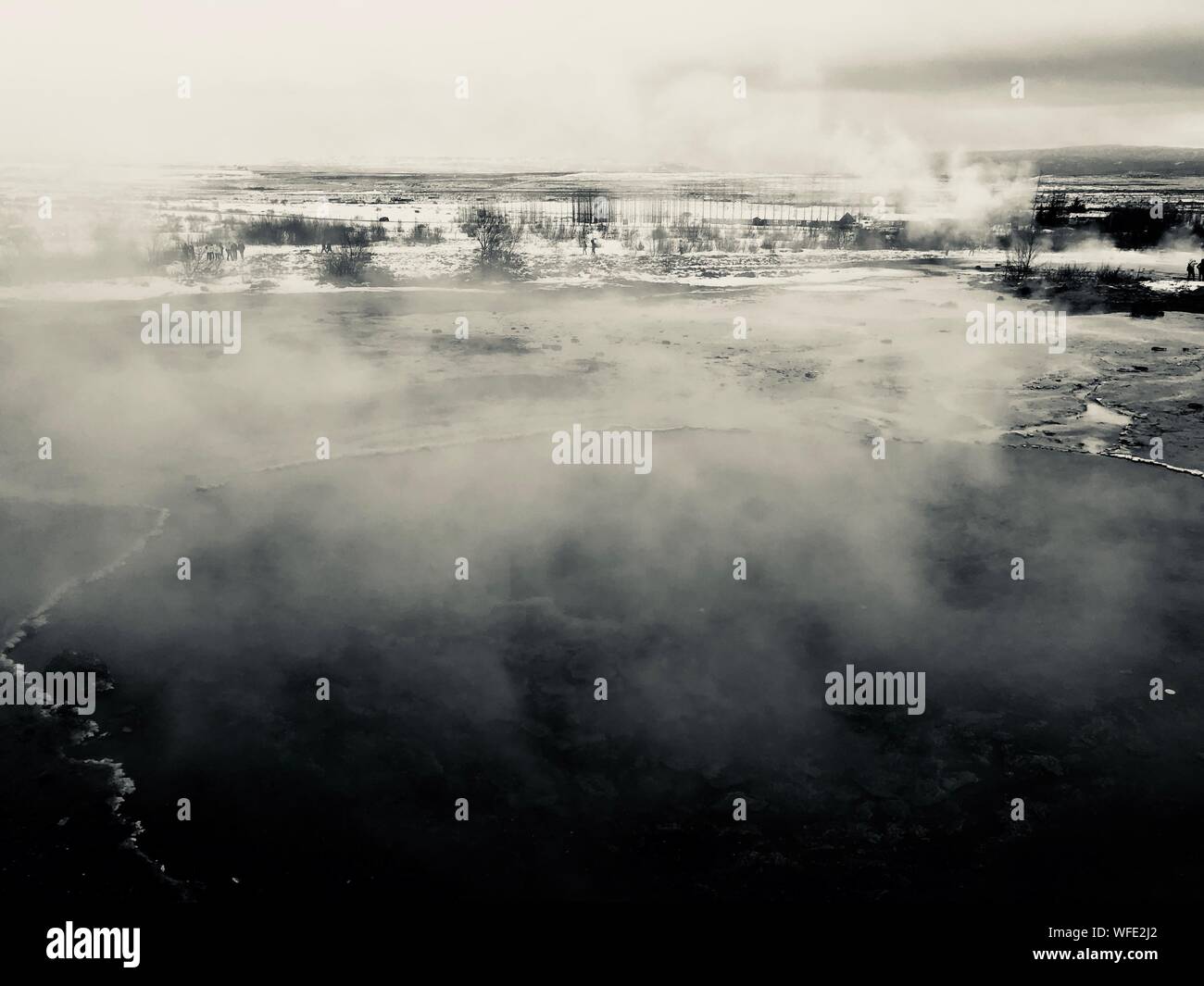 Hot steam in cold hi-res stock photography and images - Alamy