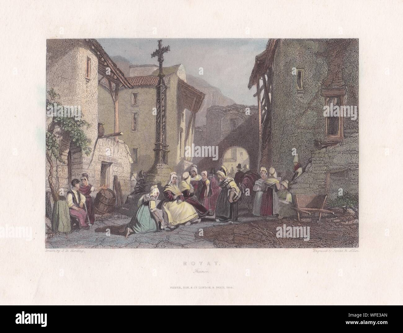 Royat france hi-res stock photography and images - Alamy