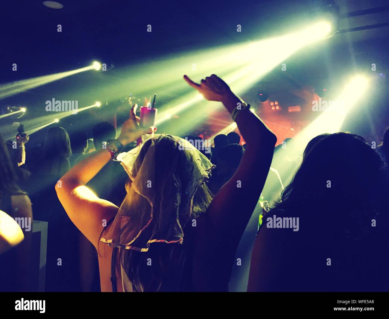 Dancing to disco music hi-res stock photography and images - Alamy