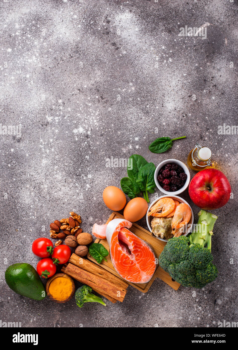 Food for brain and good memory Stock Photo - Alamy