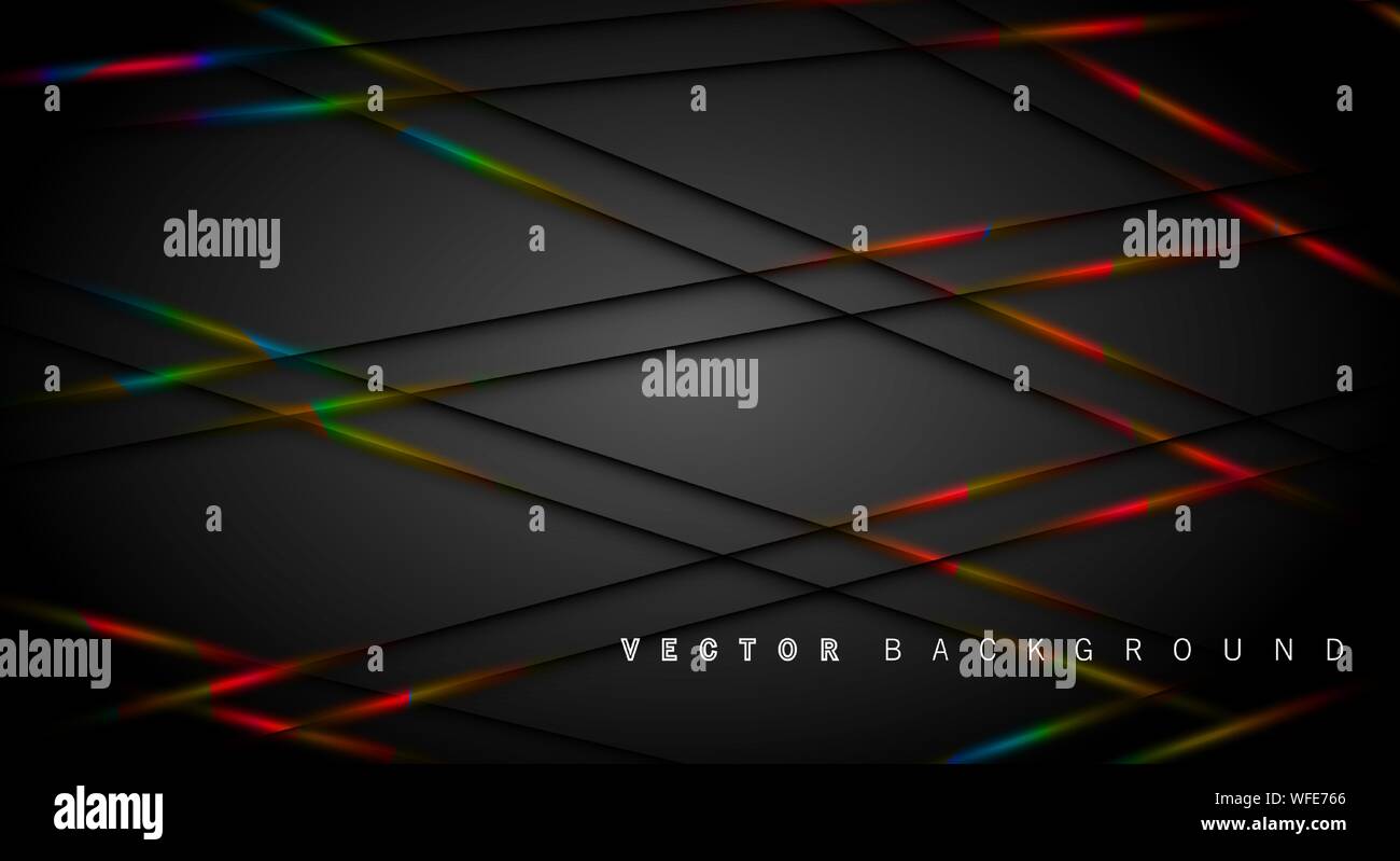 Set a banner background for your design. shadow of a light line ...