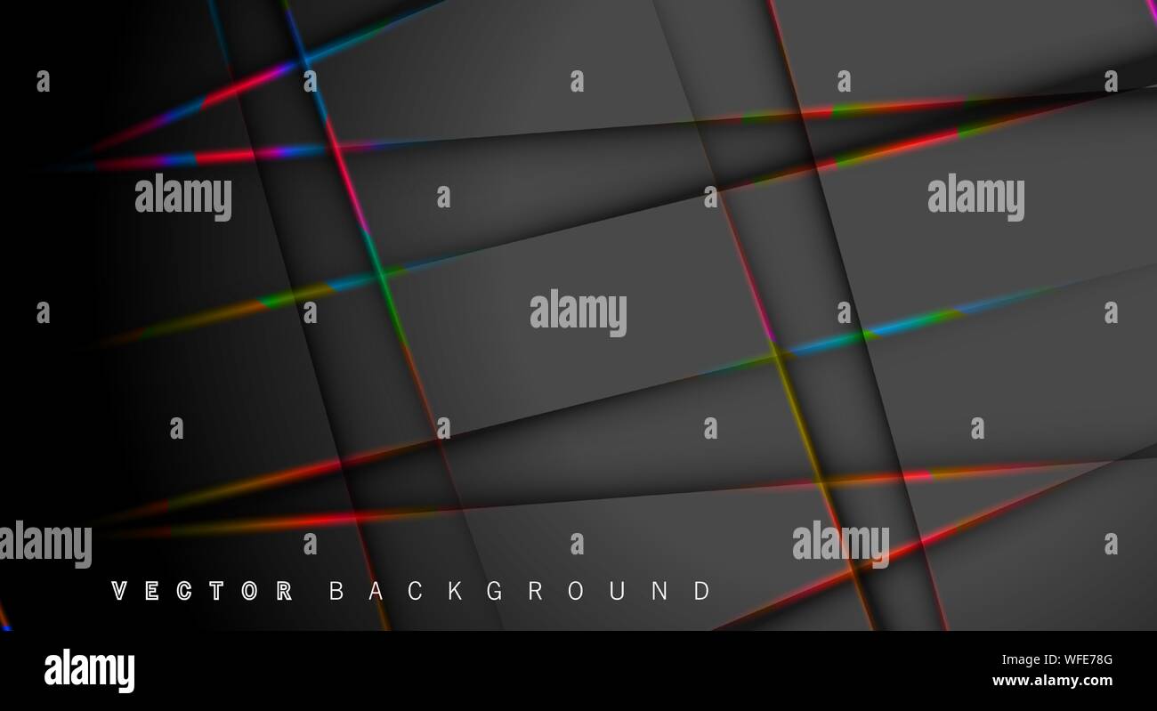 Set a banner background for your design. shadow of a light line ...