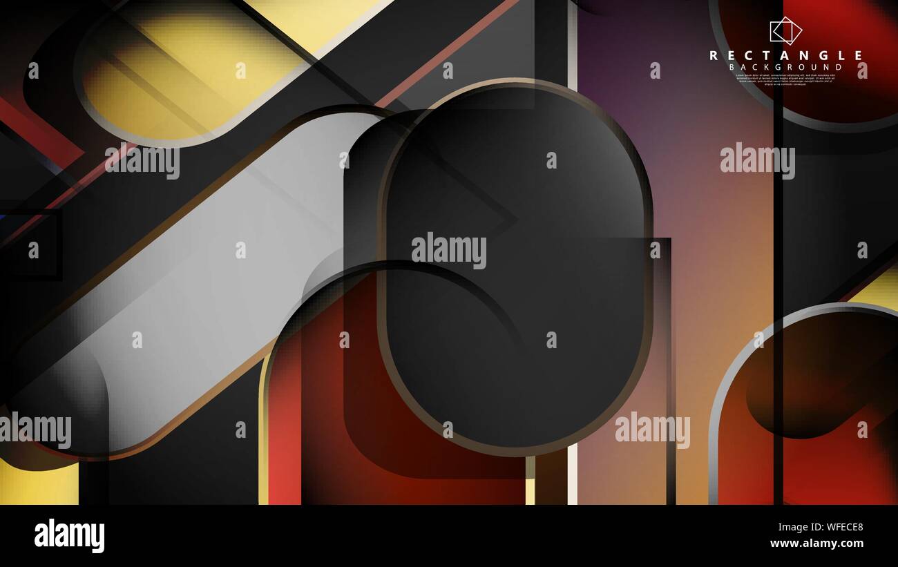 Abstract background Round rectangle in brick and stone colors Stock ...