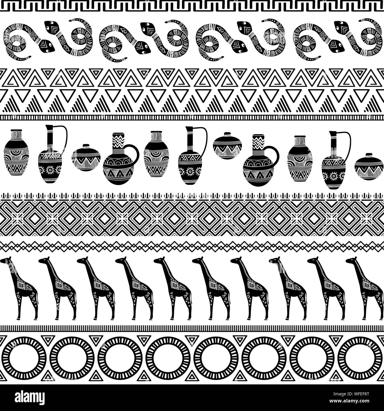 African Tribal Designs And Patterns