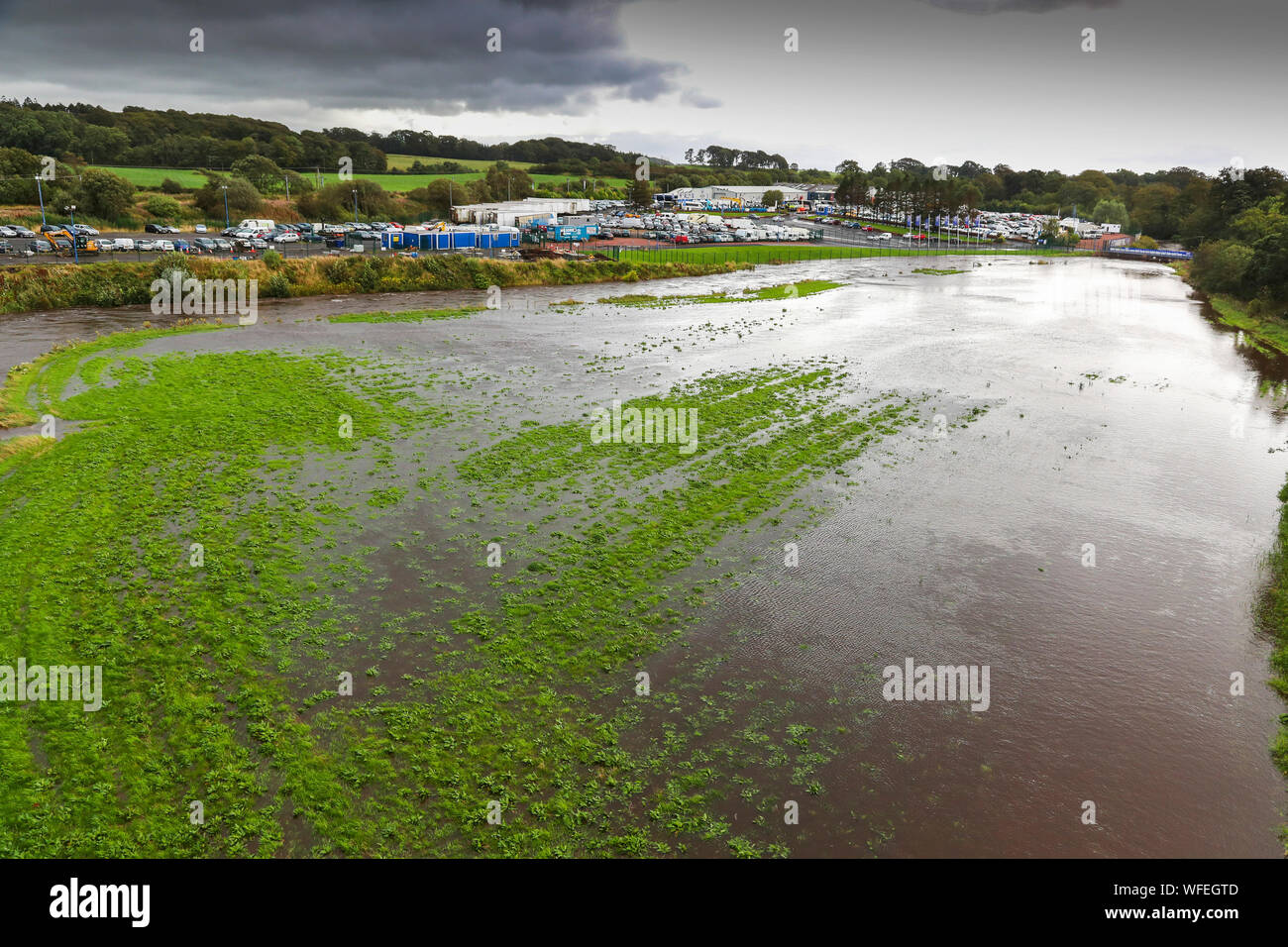 Storm 2019 uk flood hi-res stock photography and images - Alamy