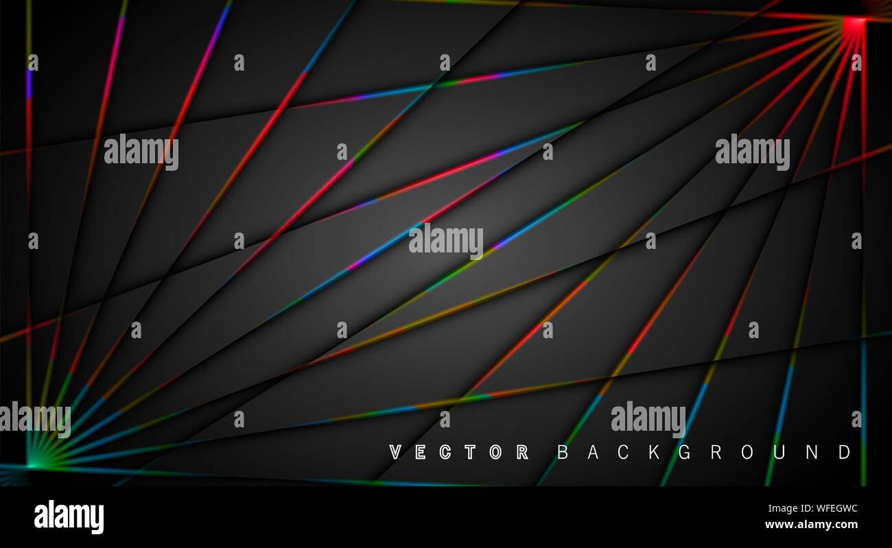Set a banner background for your design. shadow of a light line ...