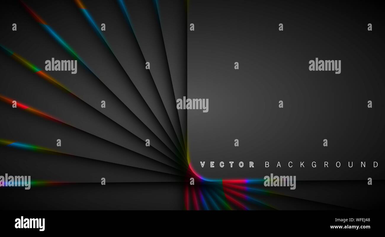 Set a banner background for your design. shadow of a light line ...