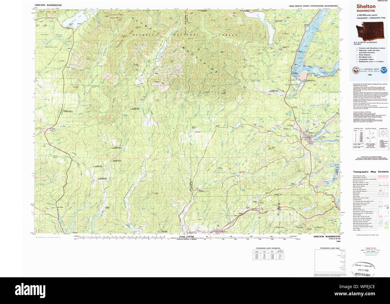 Shelton map hi-res stock photography and images - Alamy