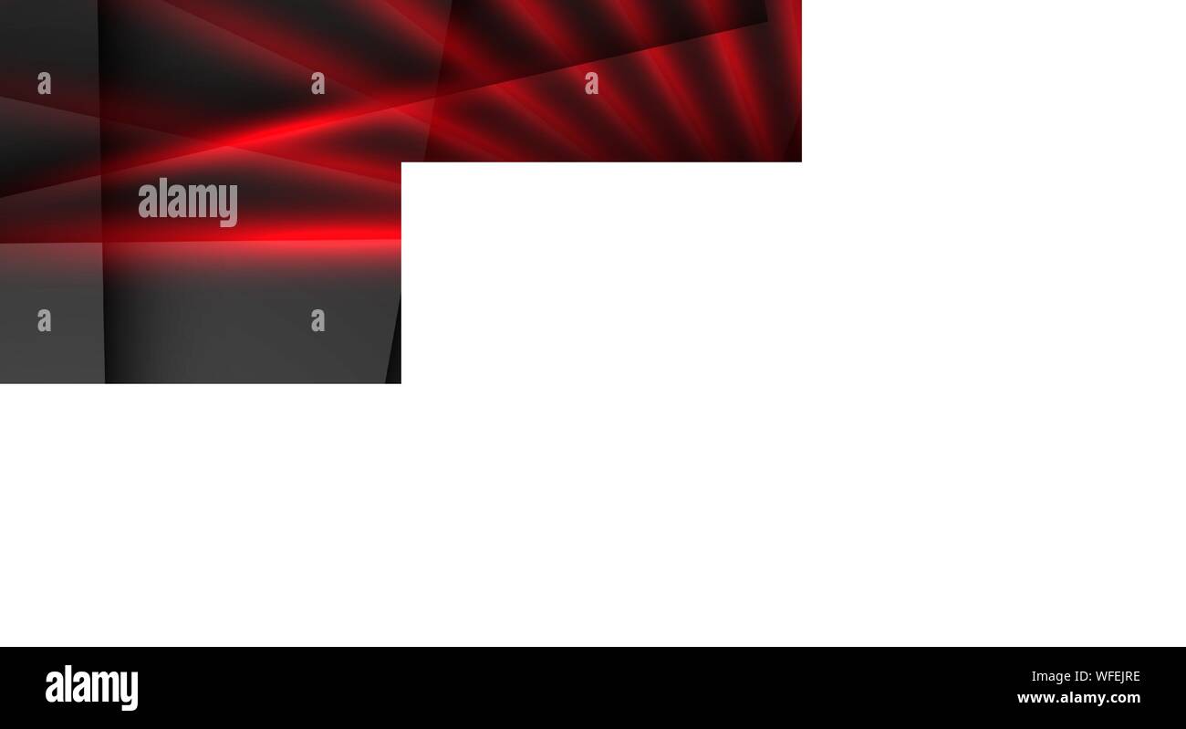 Red light line shadow dark grey luxury background Stock Vector Image ...