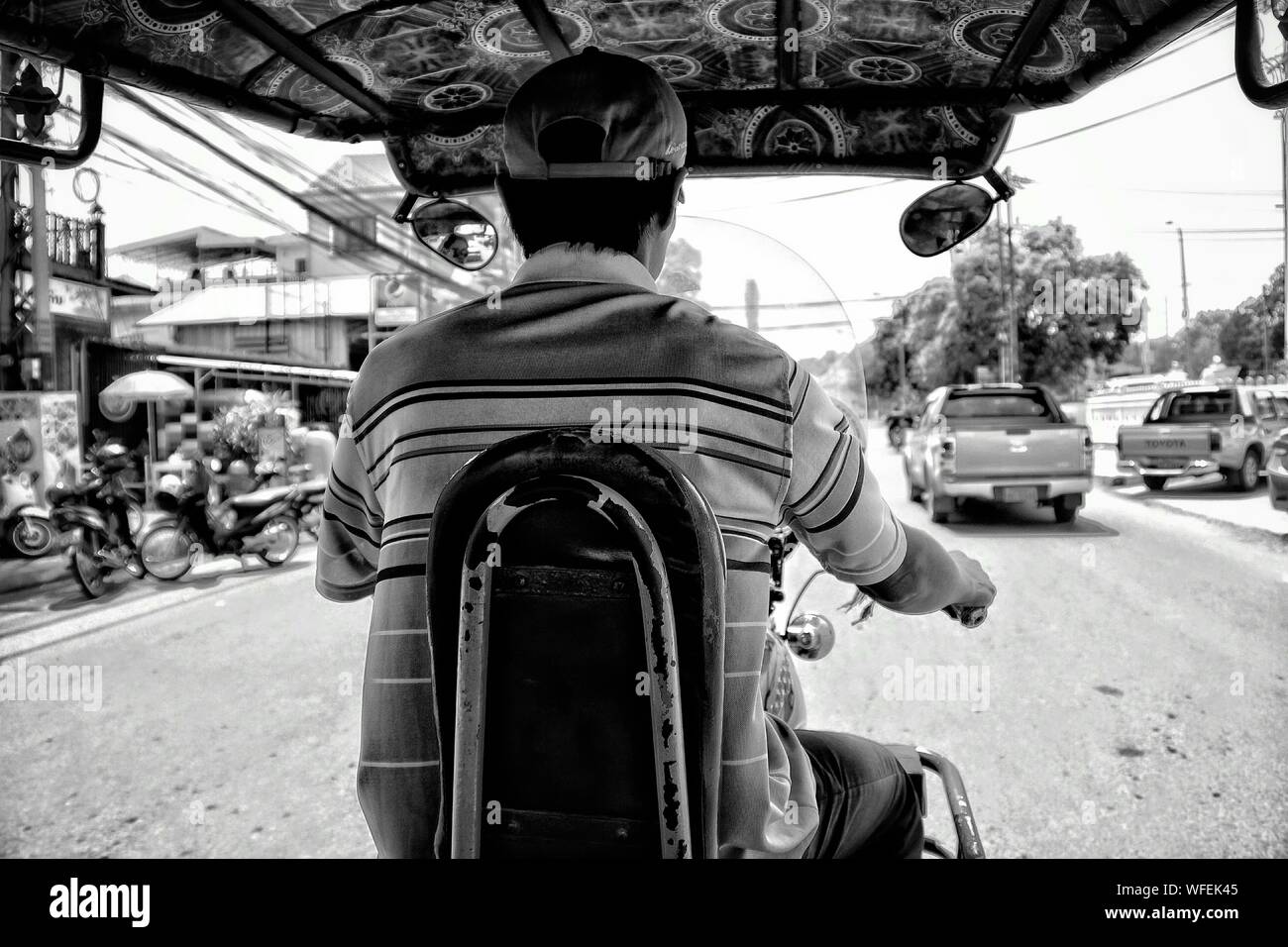 Driver of rickshaw hi-res stock photography and images - Alamy