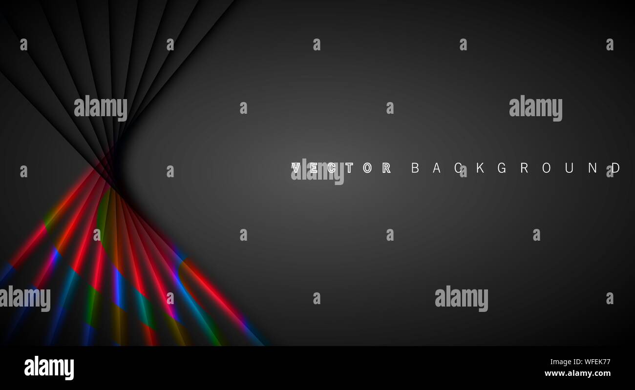 Set a banner background for your design. shadow of a light line ...