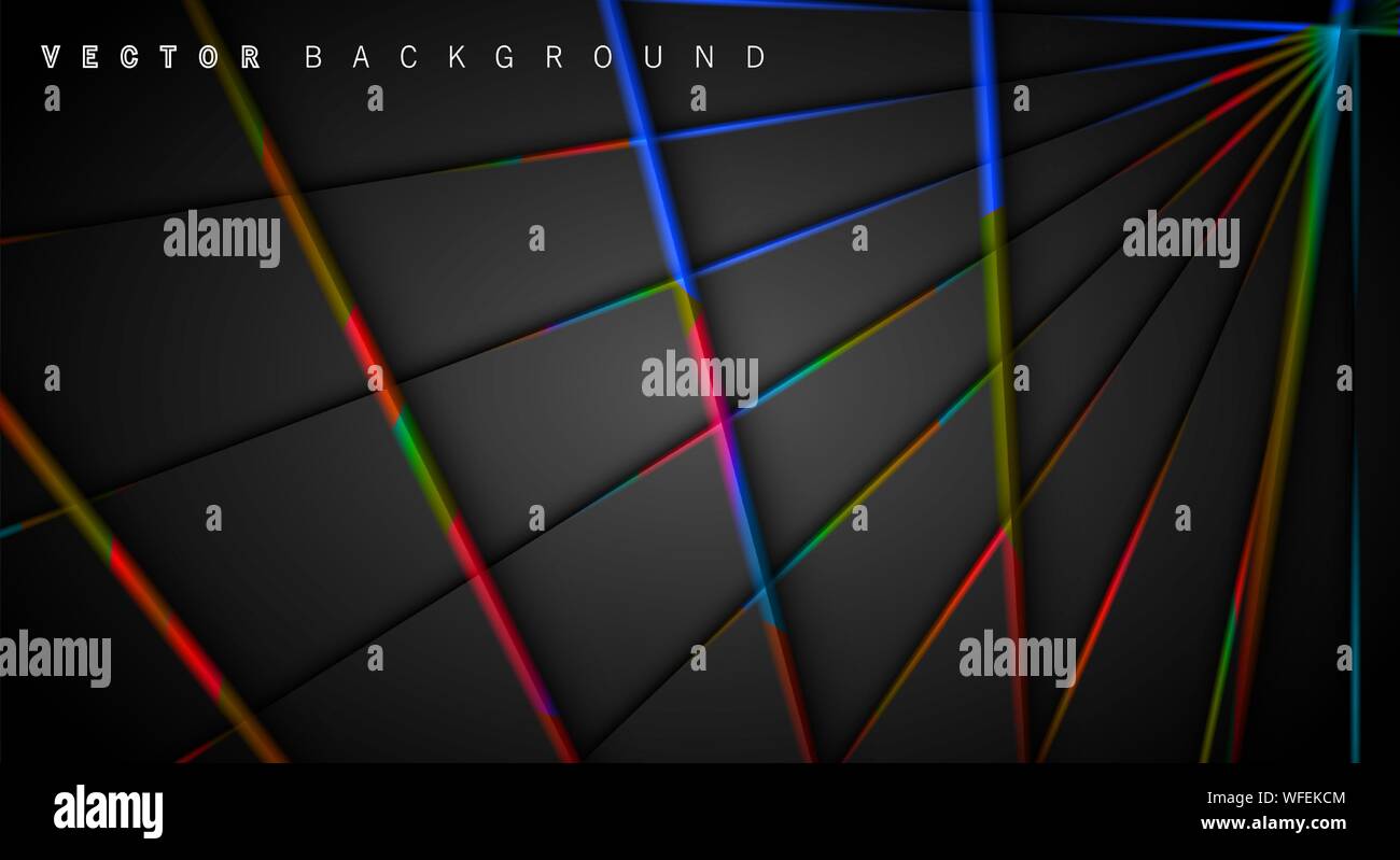 Set a banner background for your design. shadow of a light line ...