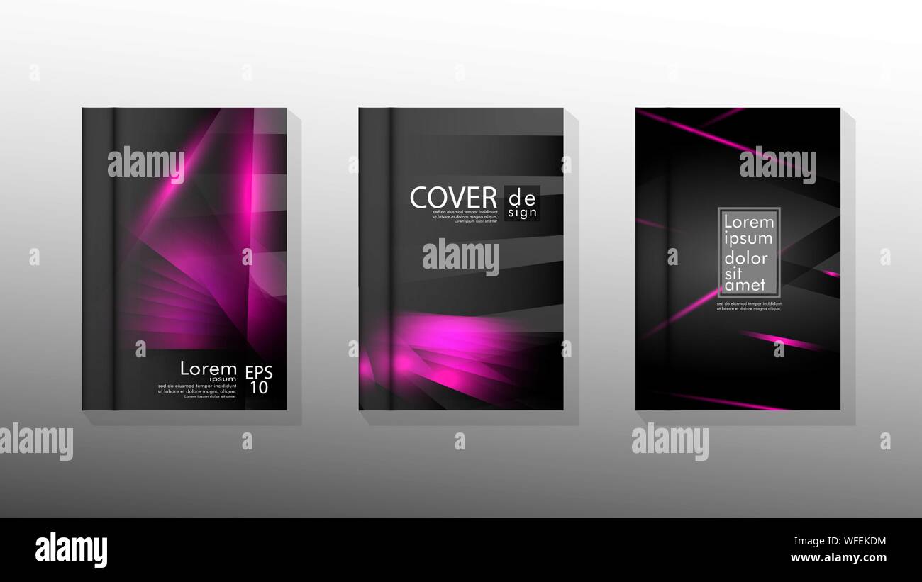 Vector collection of book cover backgrounds. eps 10 vector design ...